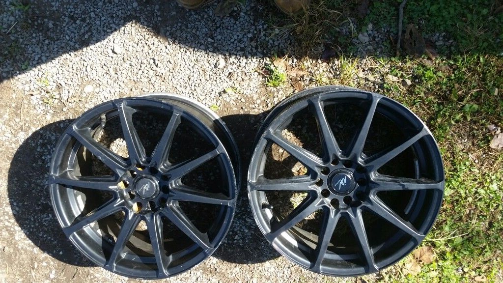 ICW Racing 17 inch universal rims-35$/rim for Sale in Alliance, OH ...