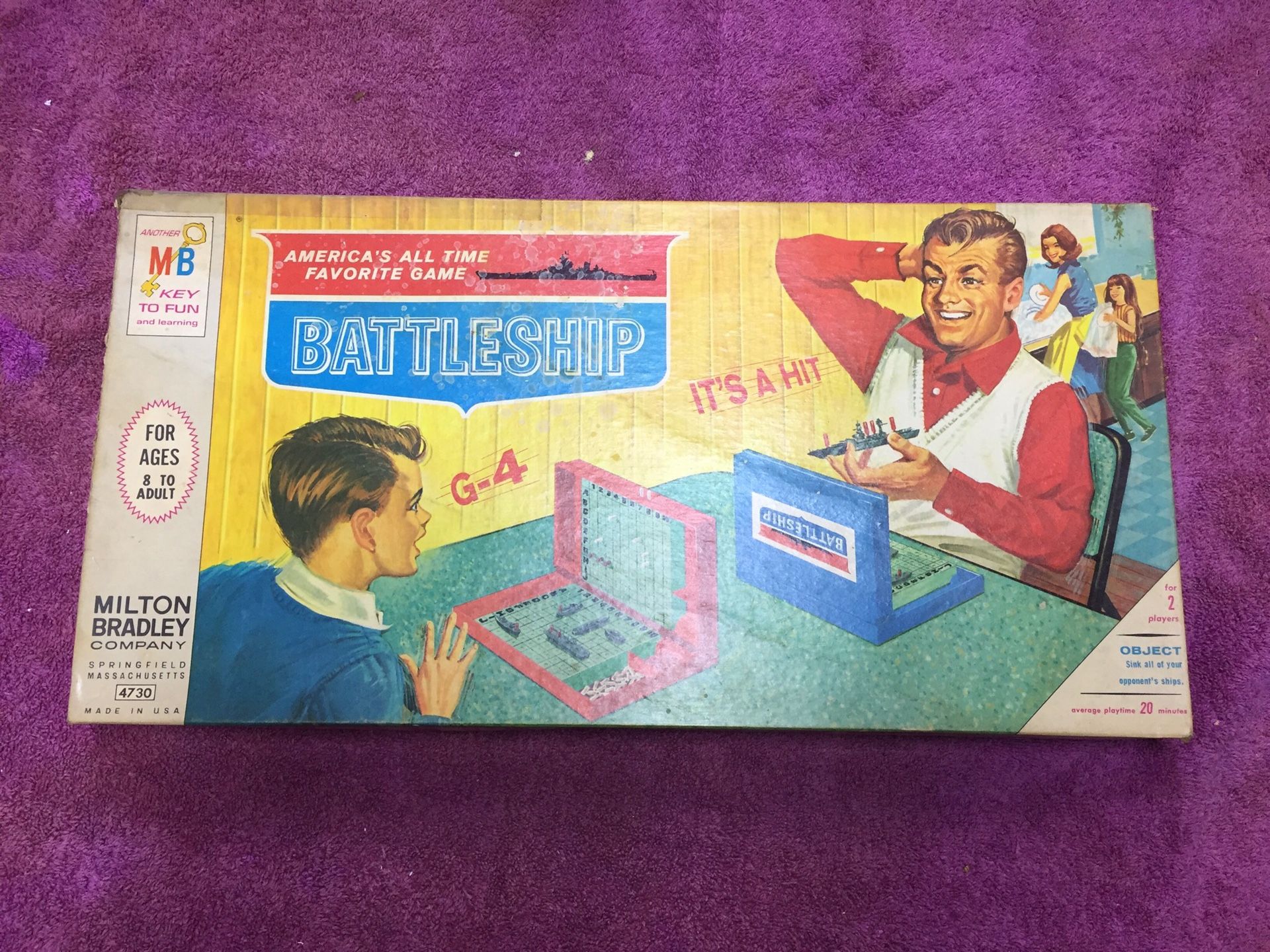 Battleship Game Box Cover