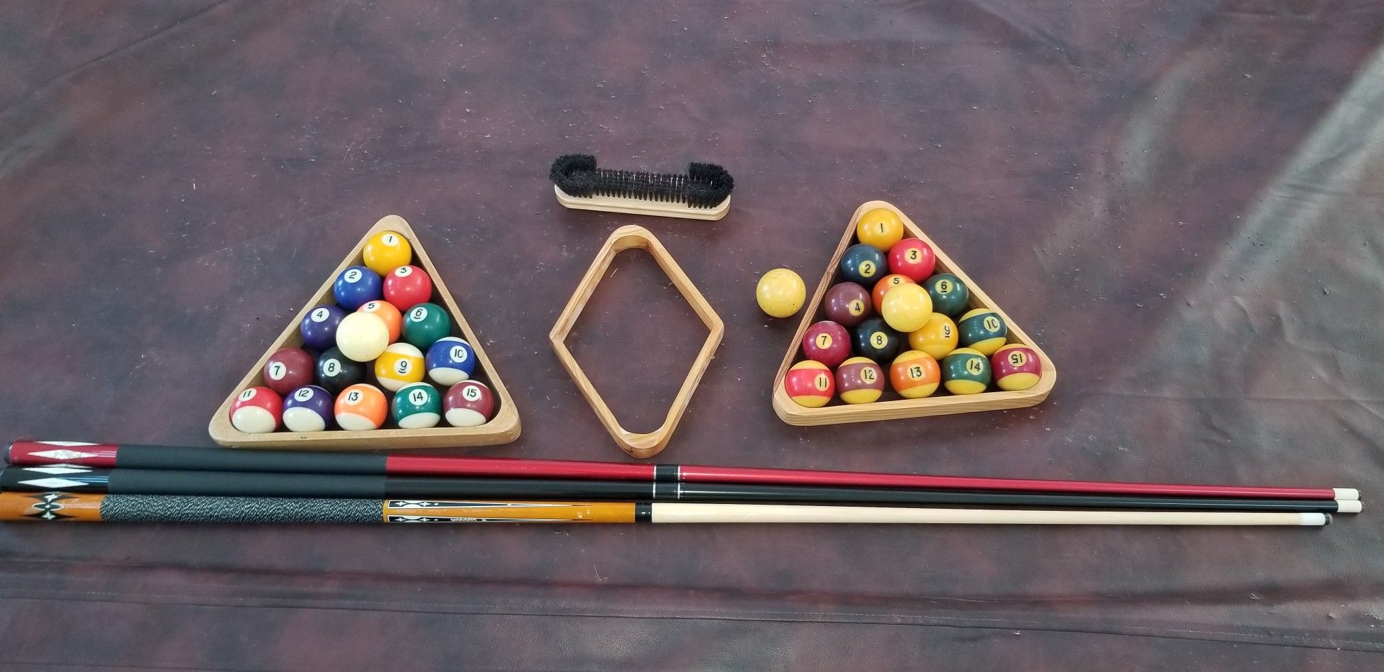 Vintage 1970s Foremost Billiards Table w/ Accessories for Sale in ...