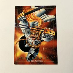 Shatterstar Marvel Card