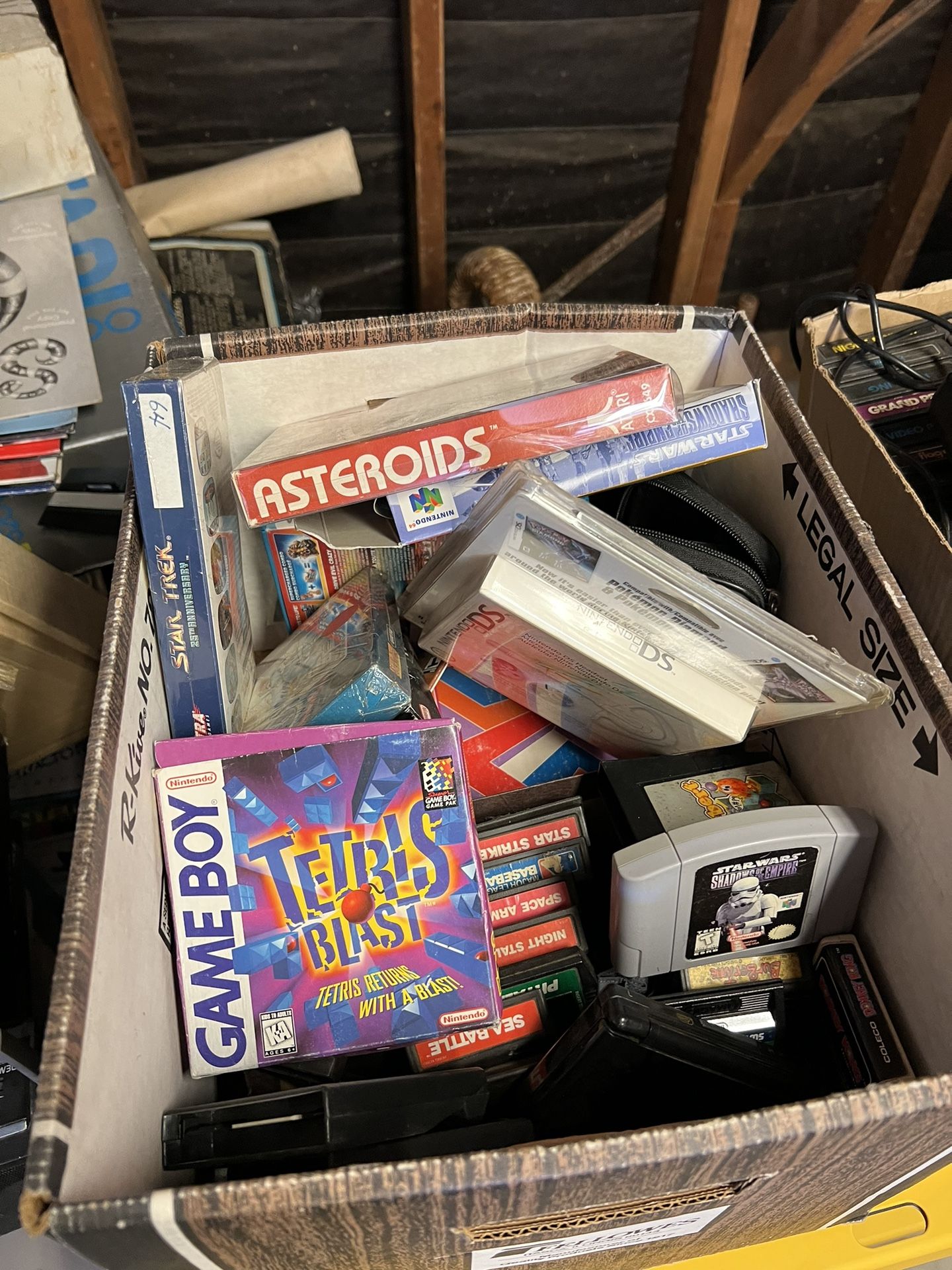Massive Video game Lot Sale Video Games Nintendo Sega Atari Games ...