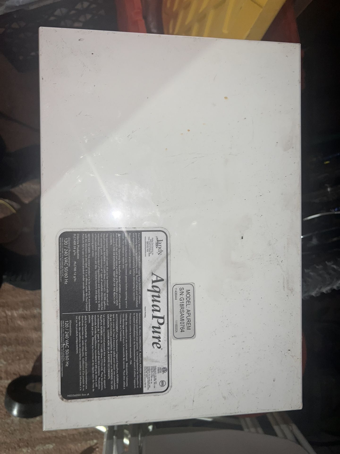 Pool AquaPure Salt System Power for Sale in Miami, FL - OfferUp