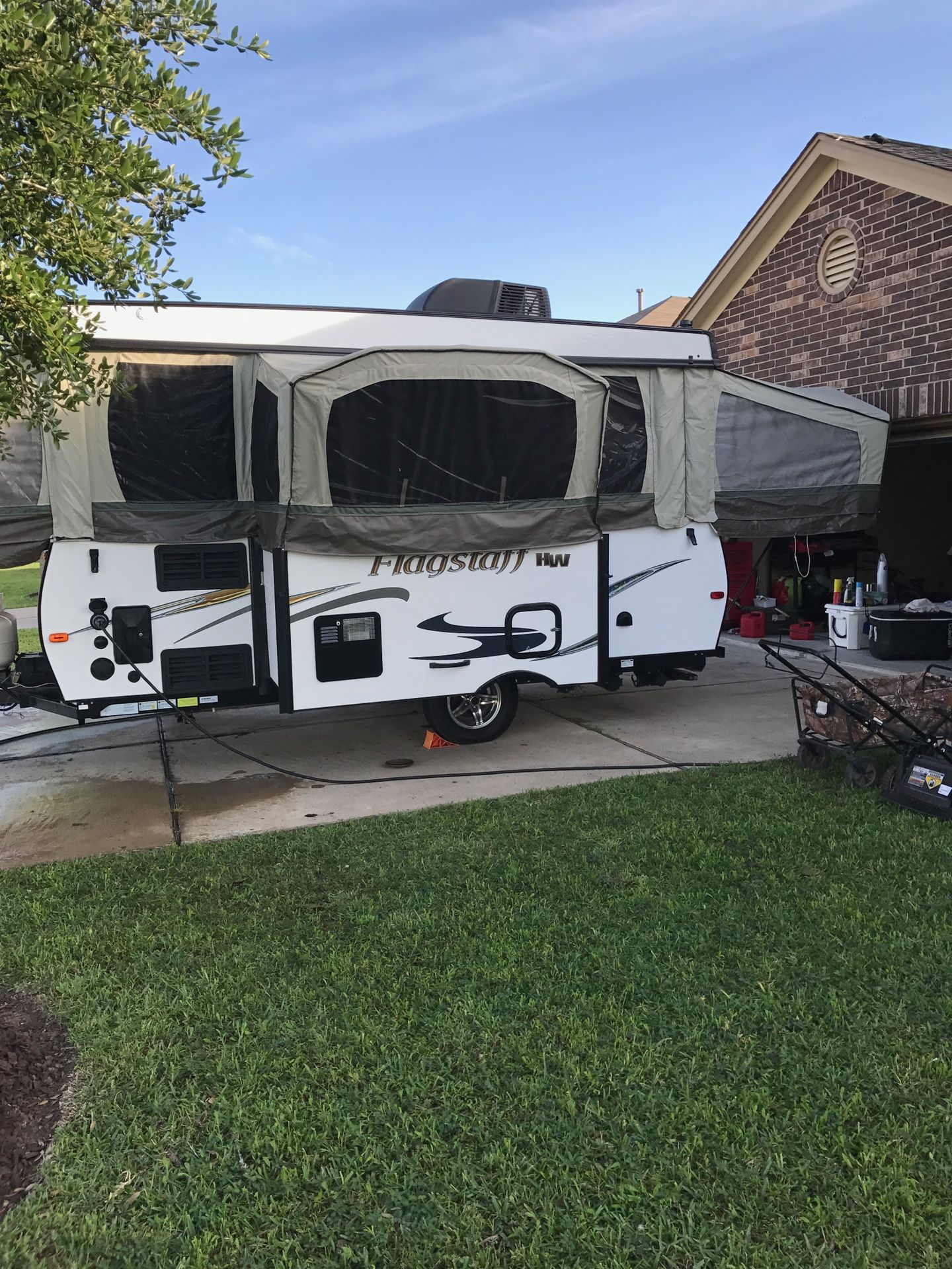 Forest River High Wall Pop-Up Camper for Sale in Rosenberg, TX - OfferUp