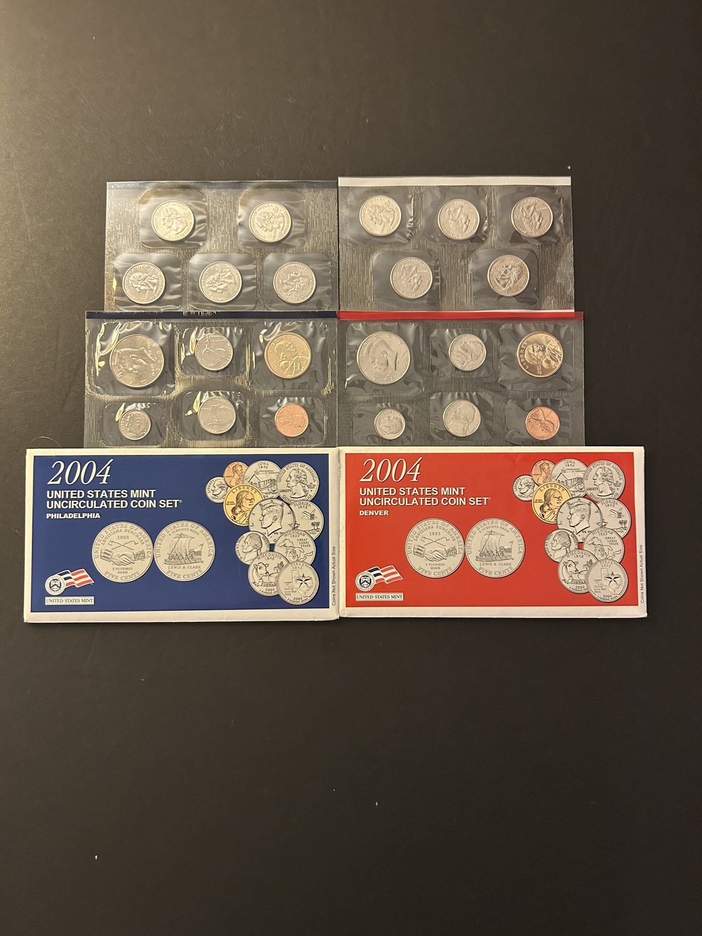 Coins – Uncirculated 2004 Mint Set in Original Mint Packaging - 11 ...