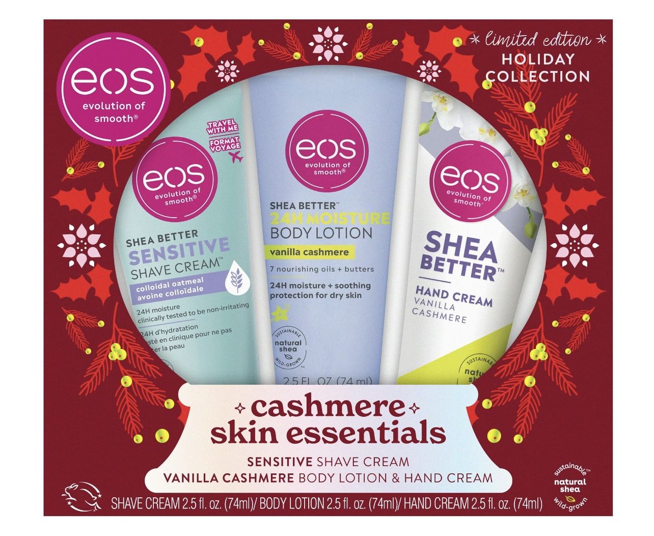 New 3-pk EOS Limited Edition Holiday Body Collection for Sale in Oak ...