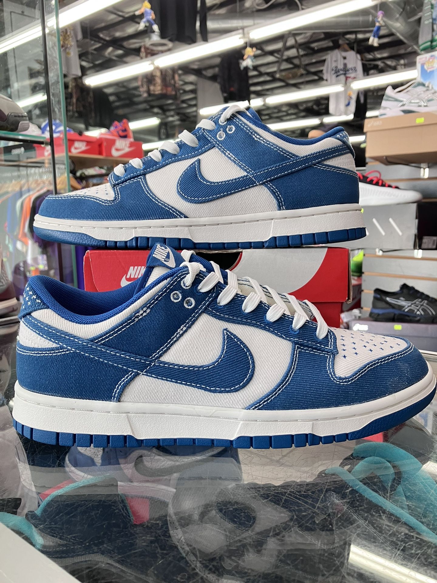 Nike Dunk Low Industrial Blue Sashiko for Sale in Culver City, CA - OfferUp