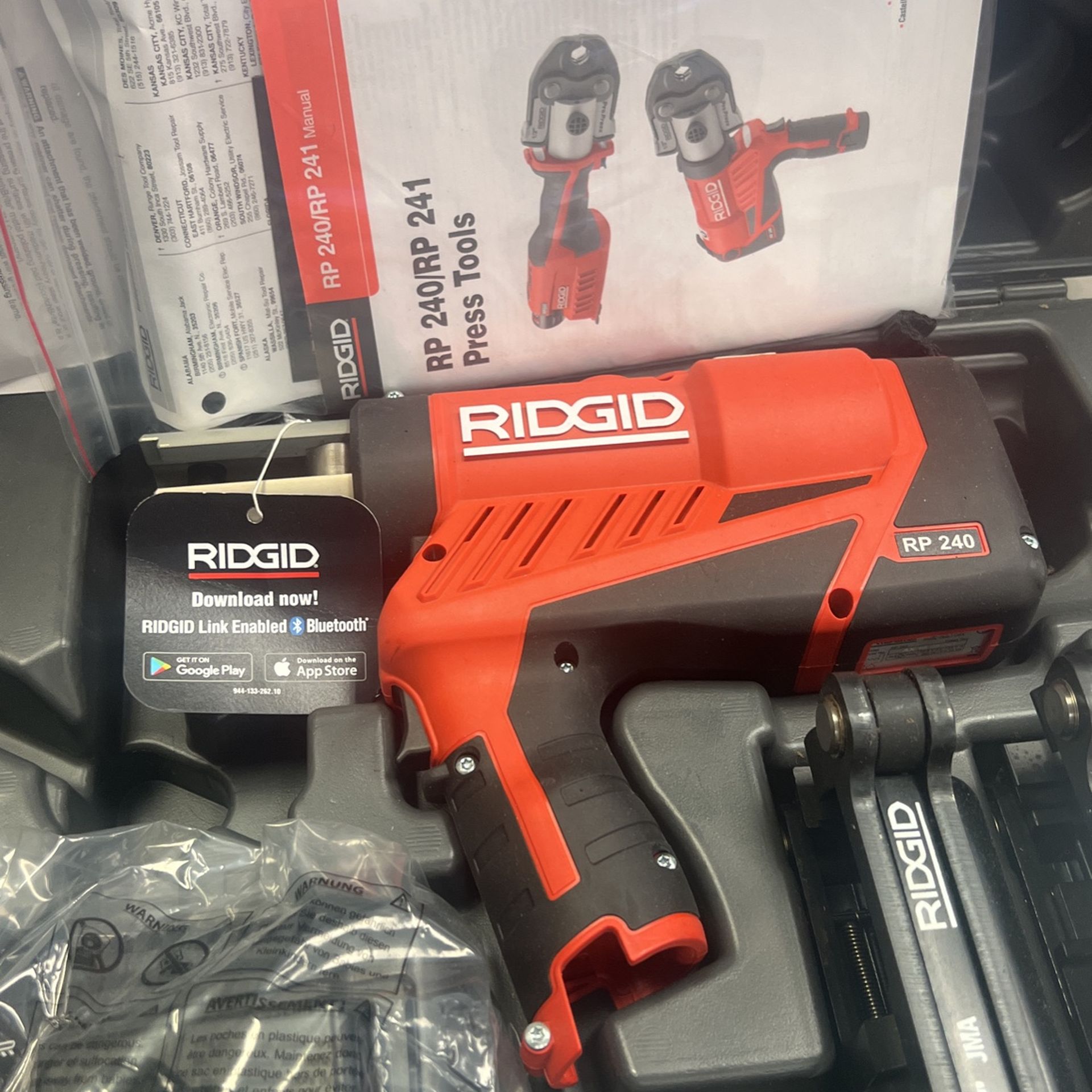 Ridgid Press Tool for Sale in Houston, TX - OfferUp