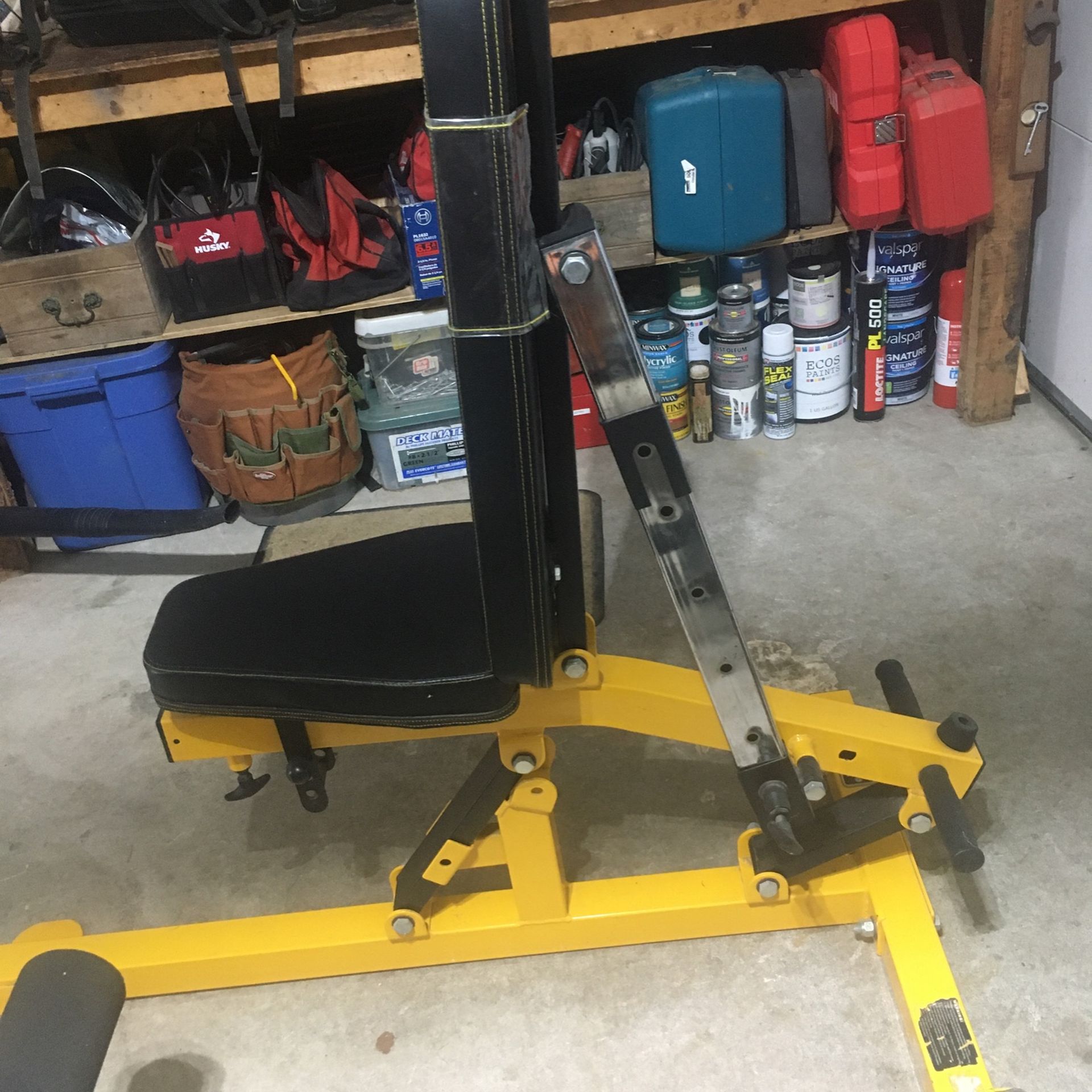 Powertec Adjustable Weight Bench W Leg Extension for Sale in E ...