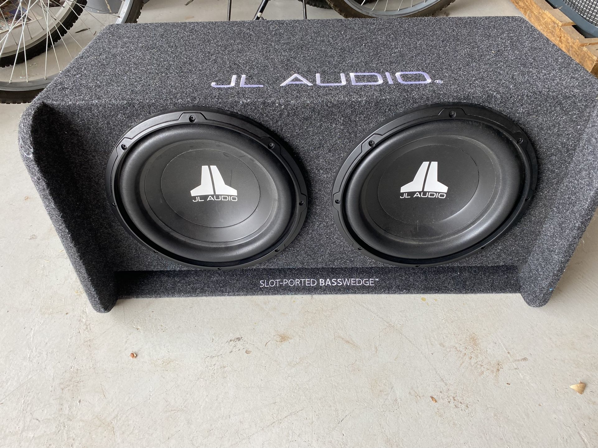 JL Audio Dual 12inch subwoofer Enclosure for Sale in El Paso, TX - OfferUp