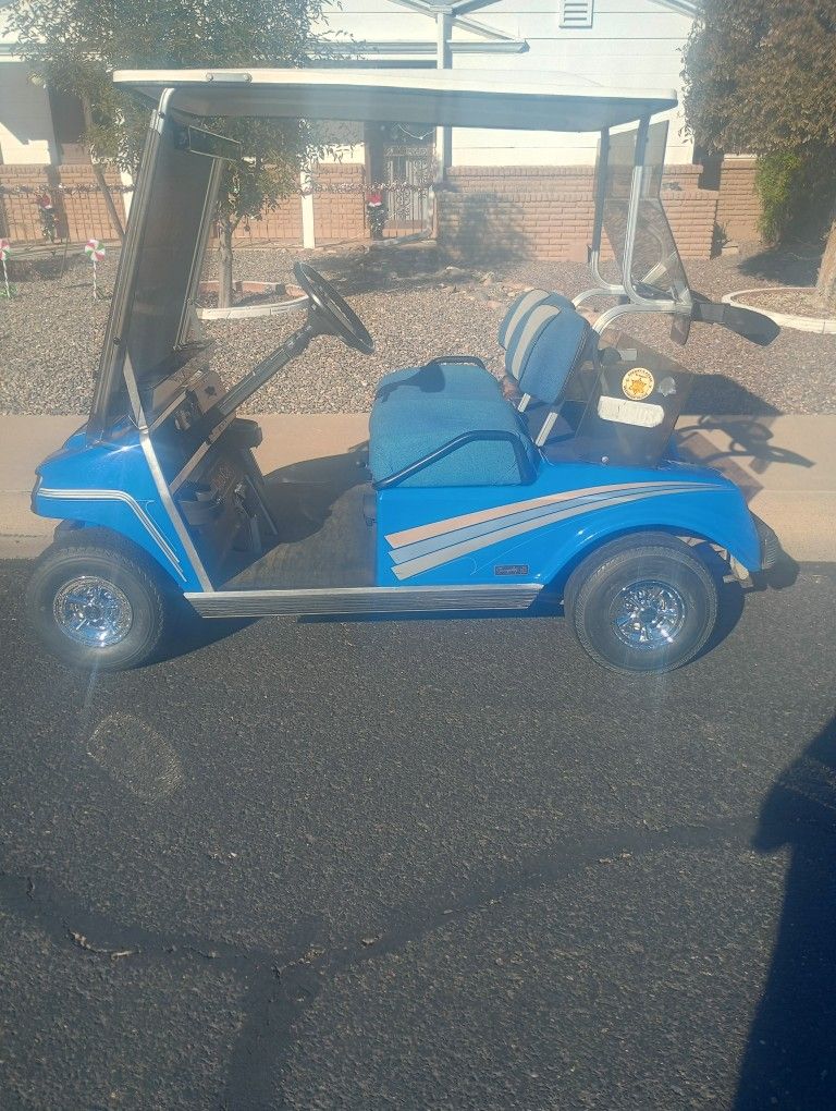Sweet Gas Golf Cart, 95 Club Car, Clean Title, Smooth Running for Sale ...