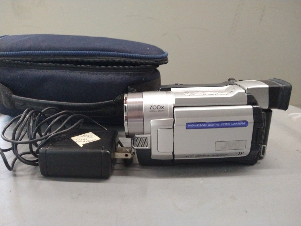 Video Camera With Video Tape