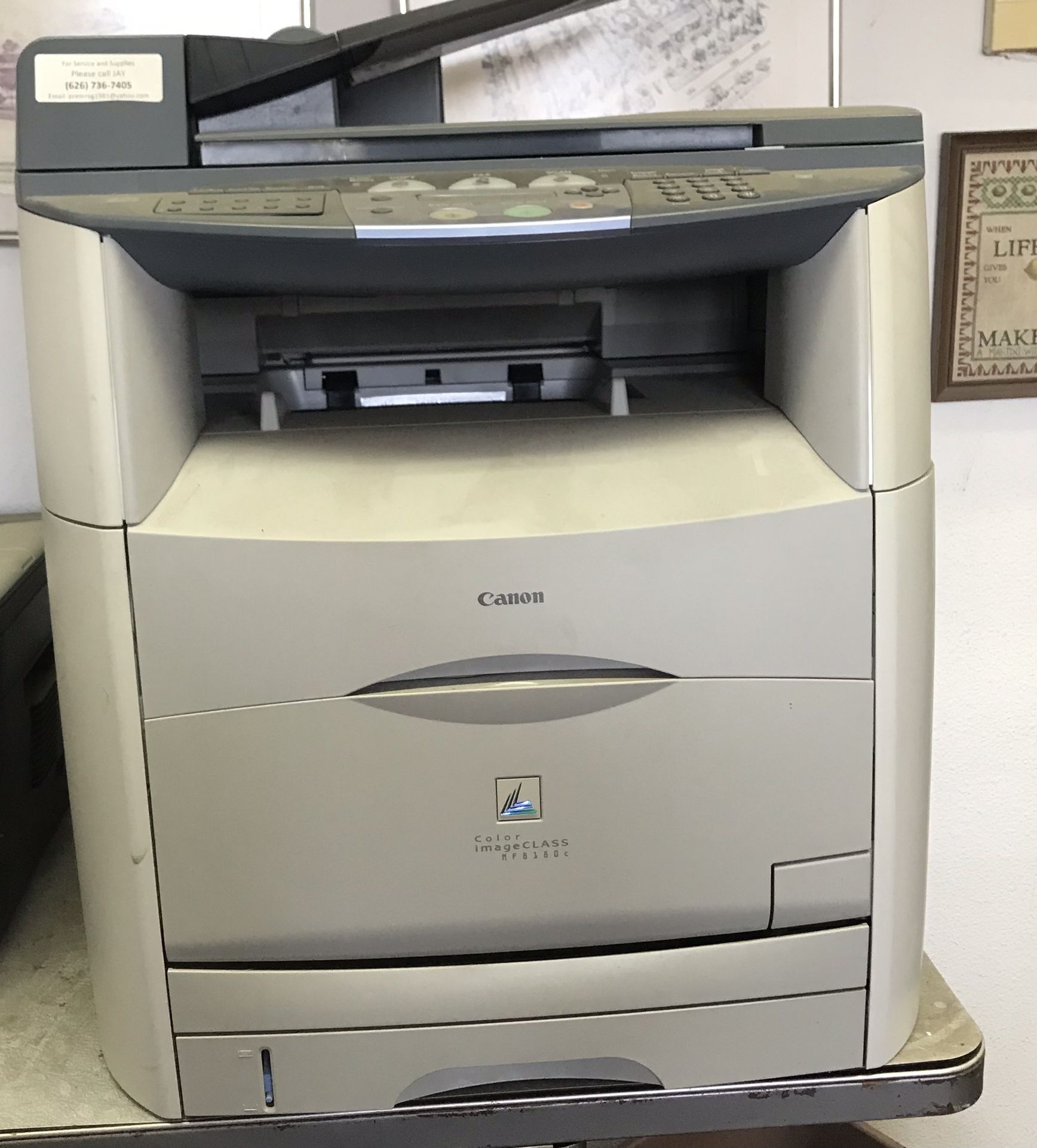 Canon Colored Printer Fax Copy Machine for Sale in City Of Industry, CA ...