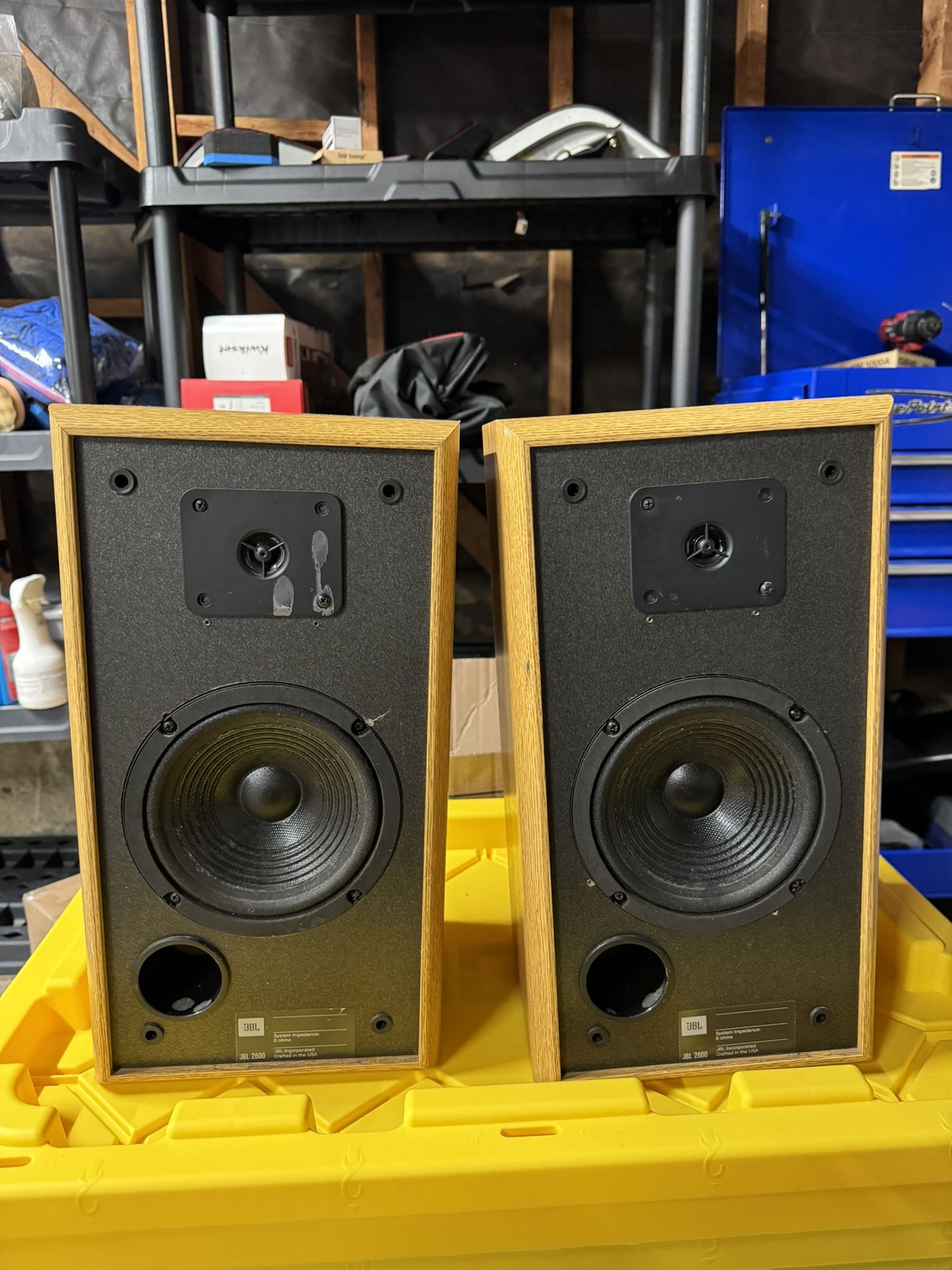 JBL 2600 Bookshelf Speakers Vintage Wood grain for Sale in Escondido ...
