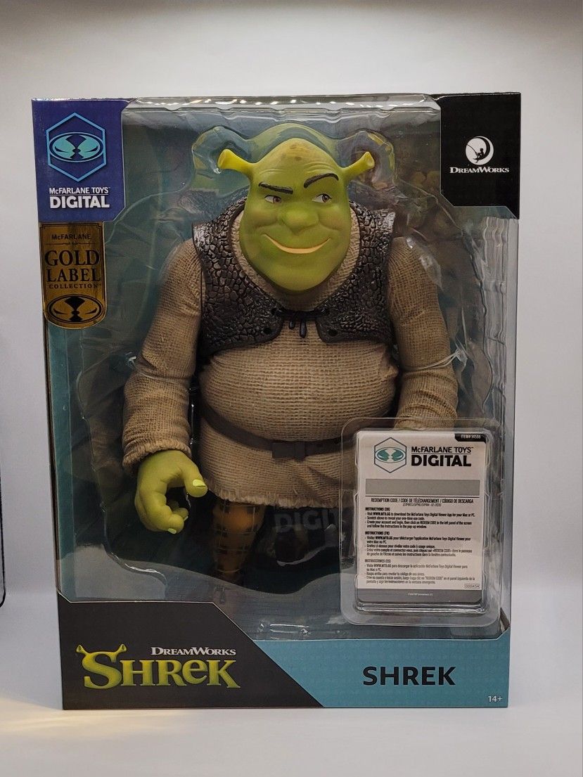 Mcfarlane Gold Label - 12 Inch Shrek DreamWorks 2024 Posed Figure for ...