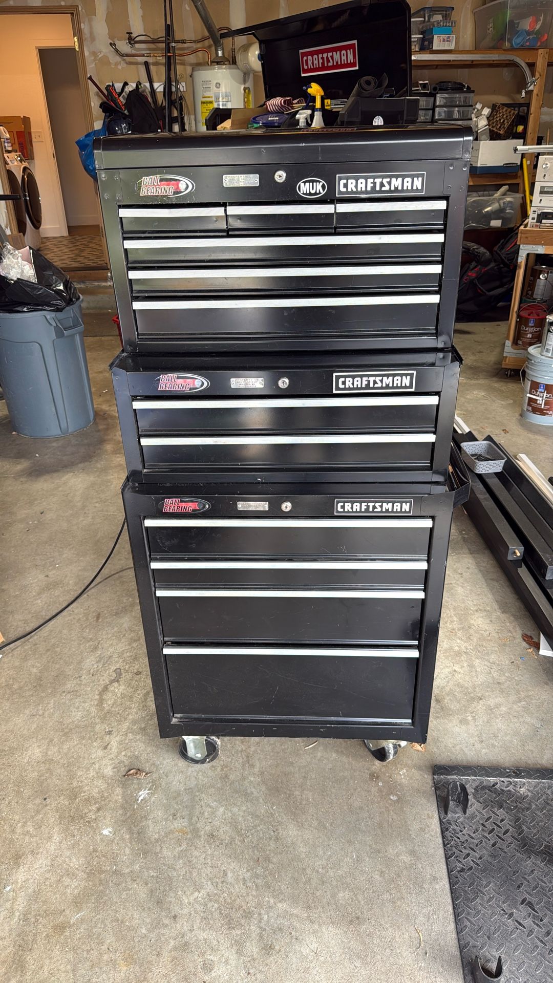 Craftsman (3) Unit Rolling Tool Chest for Sale in Mukilteo, WA - OfferUp