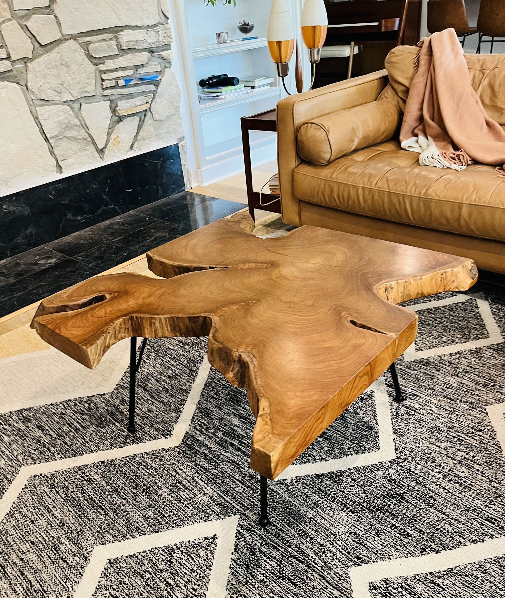 Live Edge Teak Coffee & Dining Table for Sale in Anaheim, CA - OfferUp