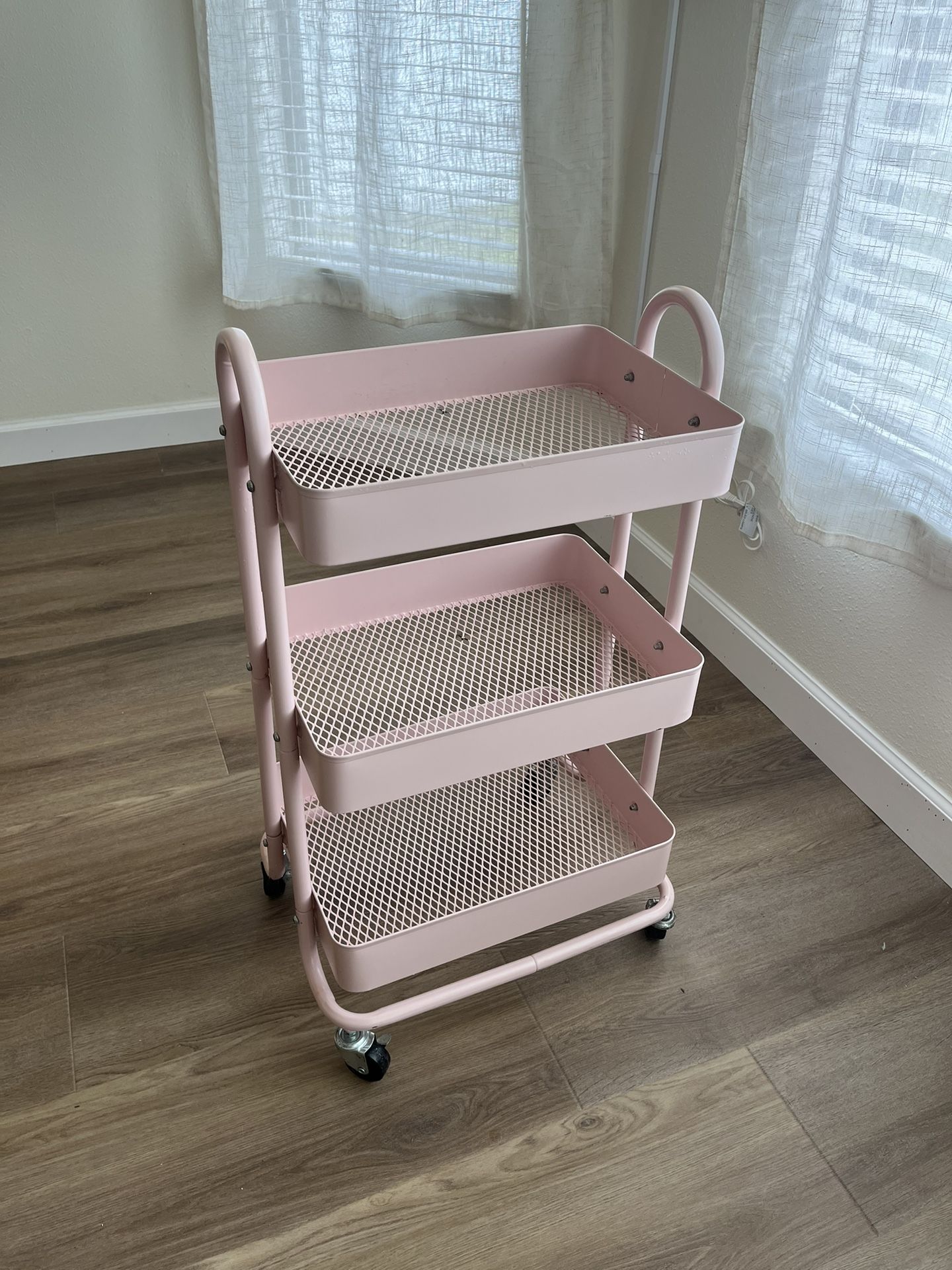 Pink Rolling Cart for Sale in Lakeland, FL - OfferUp