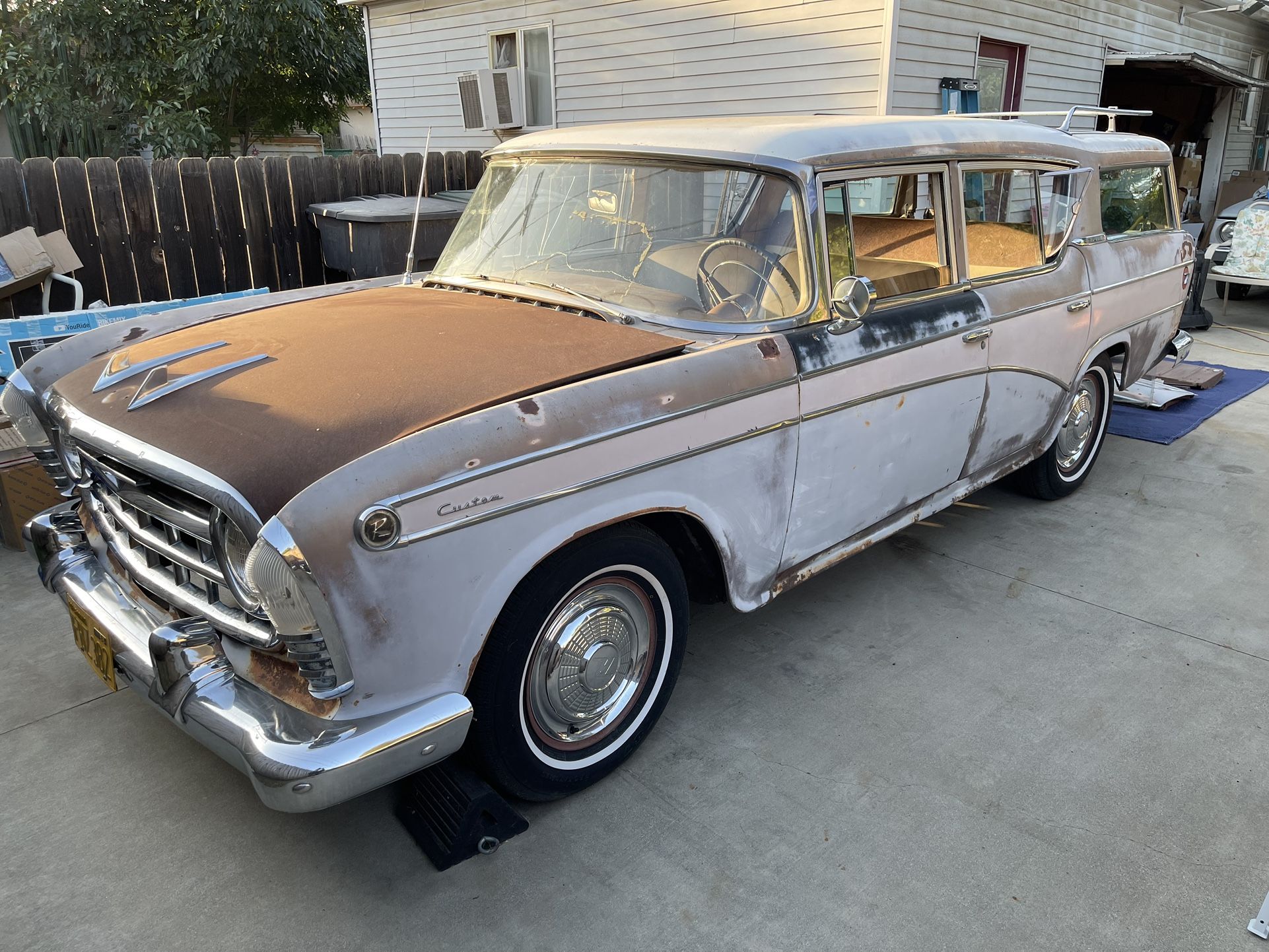 1957 AMC NASH Rambler Custom Cross Country Rat Rod Patina Wagon for ...