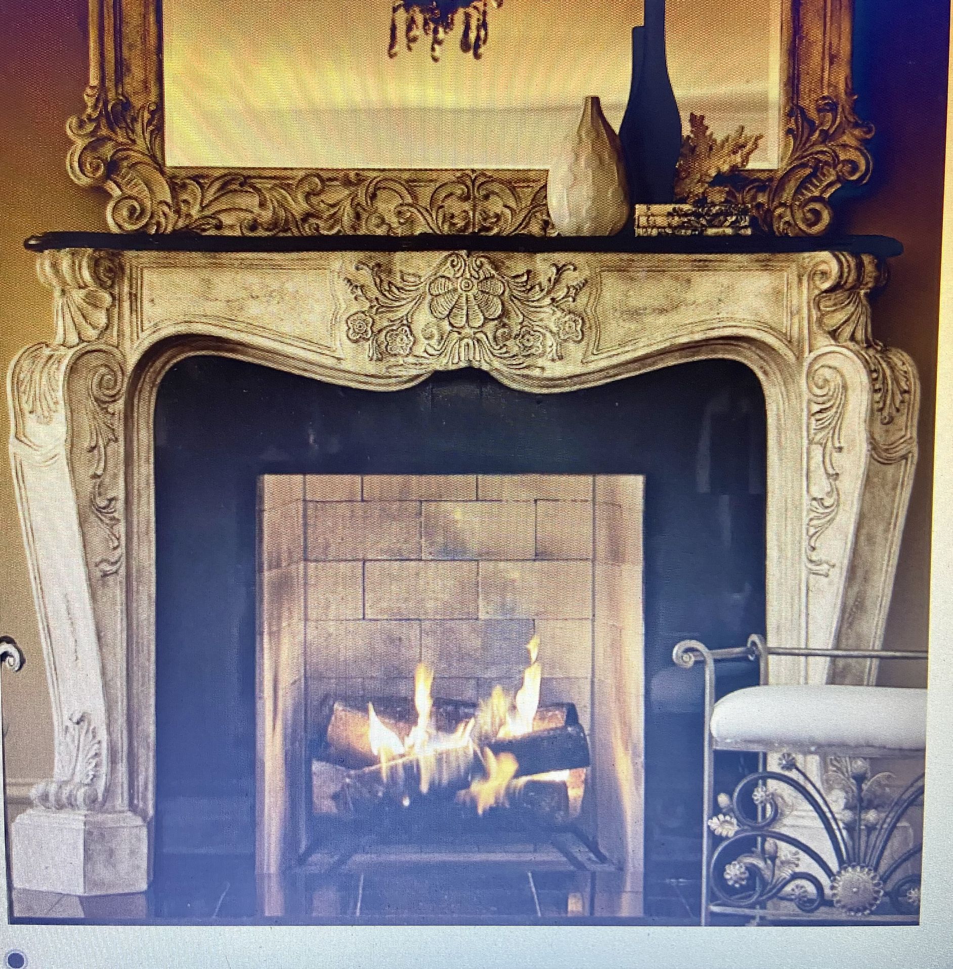 Horchow Ambella Fireplace Mantel for Sale in Arlington, WA - OfferUp