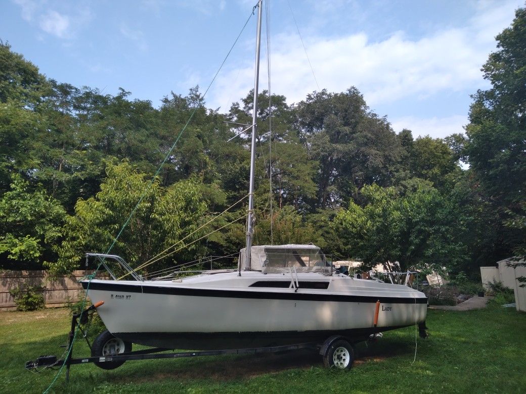 26 MacGregor S 1994 15 HP JOHNSON for Sale in Antioch, IL - OfferUp