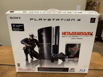 Metal Gear Solid 4 Ps3 Console
