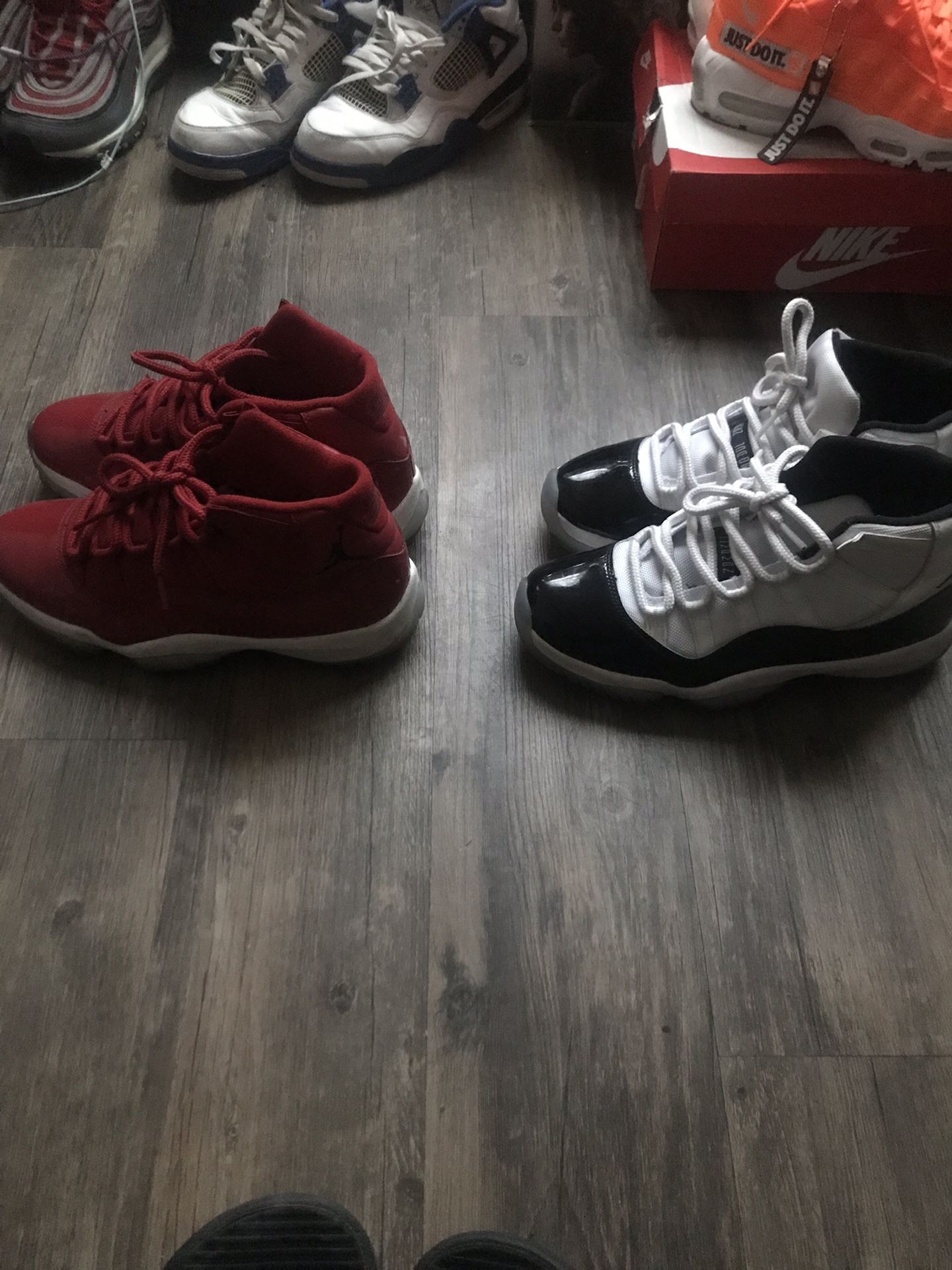 Jordan 11s concords , red win like 96 for Sale in Houston, TX - OfferUp