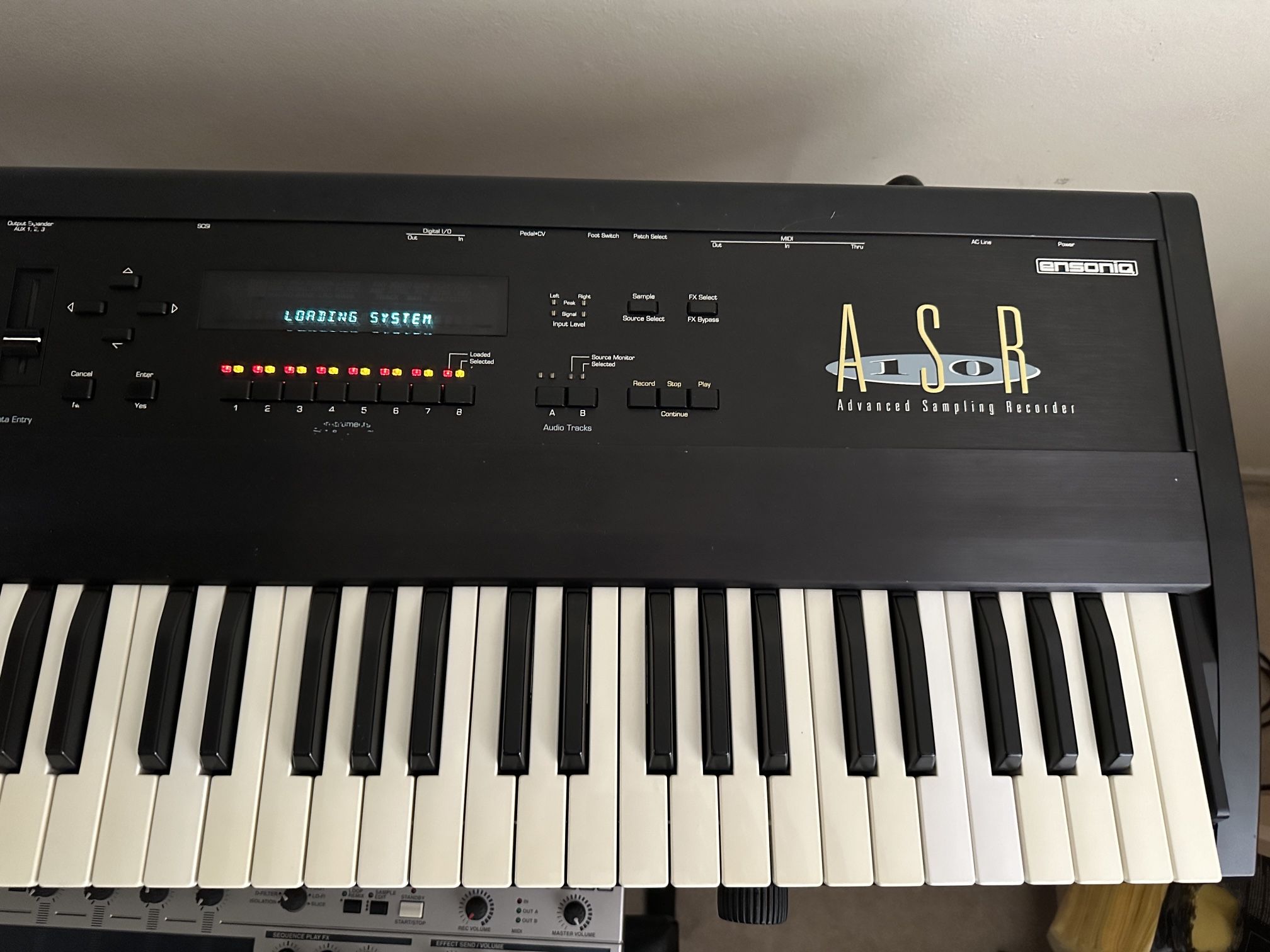 Ensoniq ASR-10 W/ SCSI Sampler Keyboard Synthesizer ASR10 SCSI Dp4 ...
