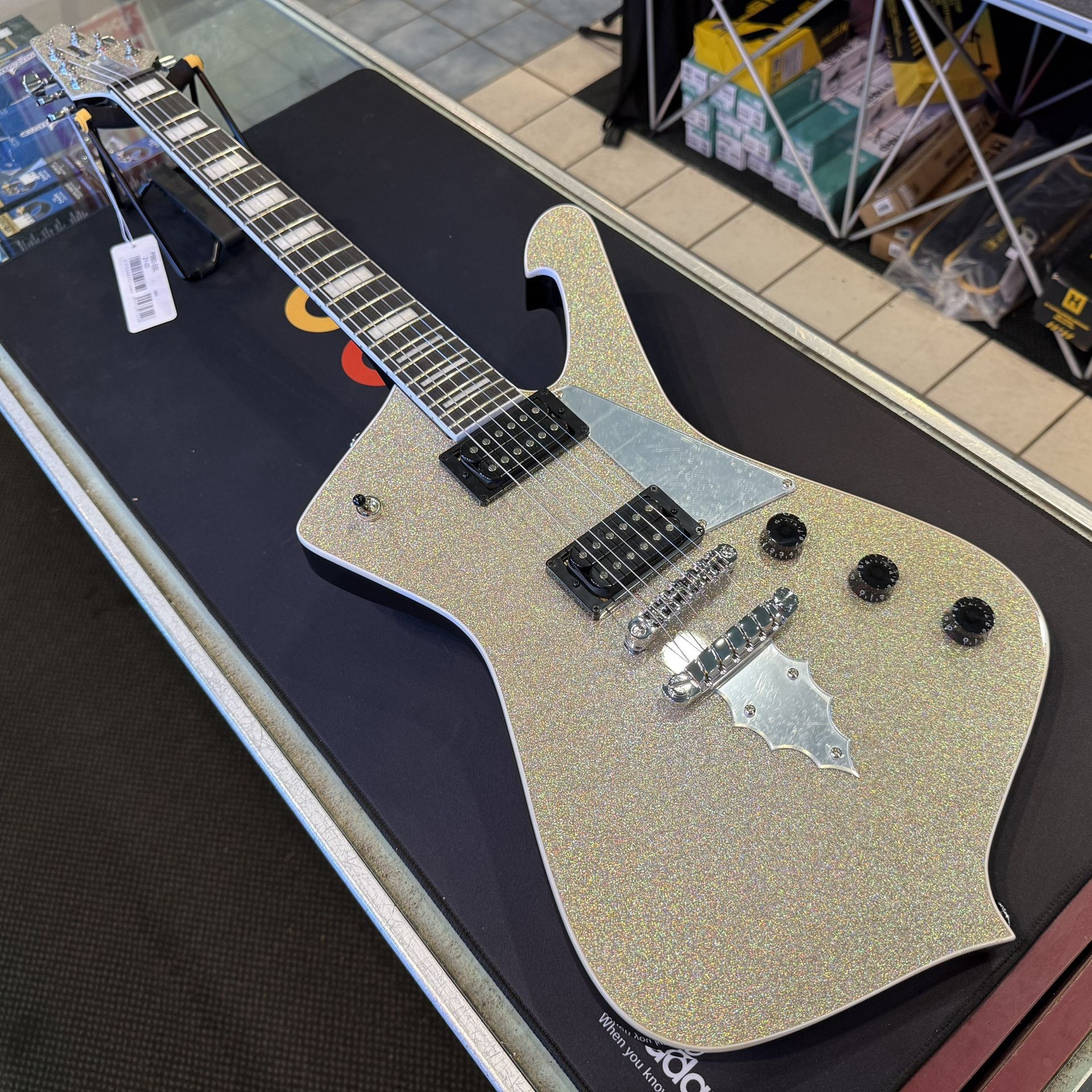 Ibanez Paul Stanley Signature PS60 Silver Sparkle Electric Guitar NEW ...