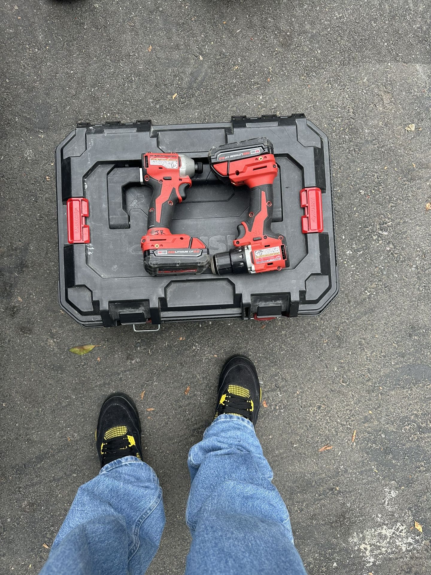 Husky pack out plus milwaukee drill set for Sale in Covina, CA - OfferUp