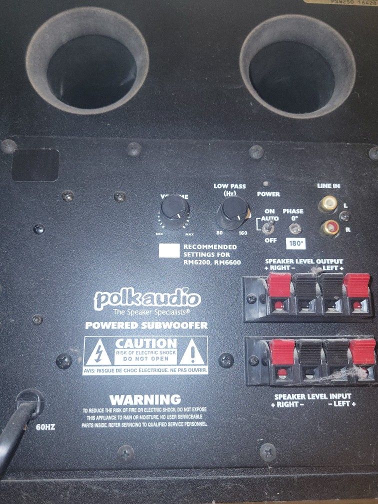 Polk Audio Psw250 for Sale in Huntington Beach, CA - OfferUp