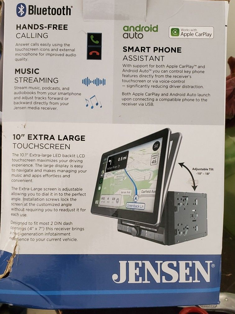 10" Jensen radio for Sale in Lawrenceville, GA - OfferUp