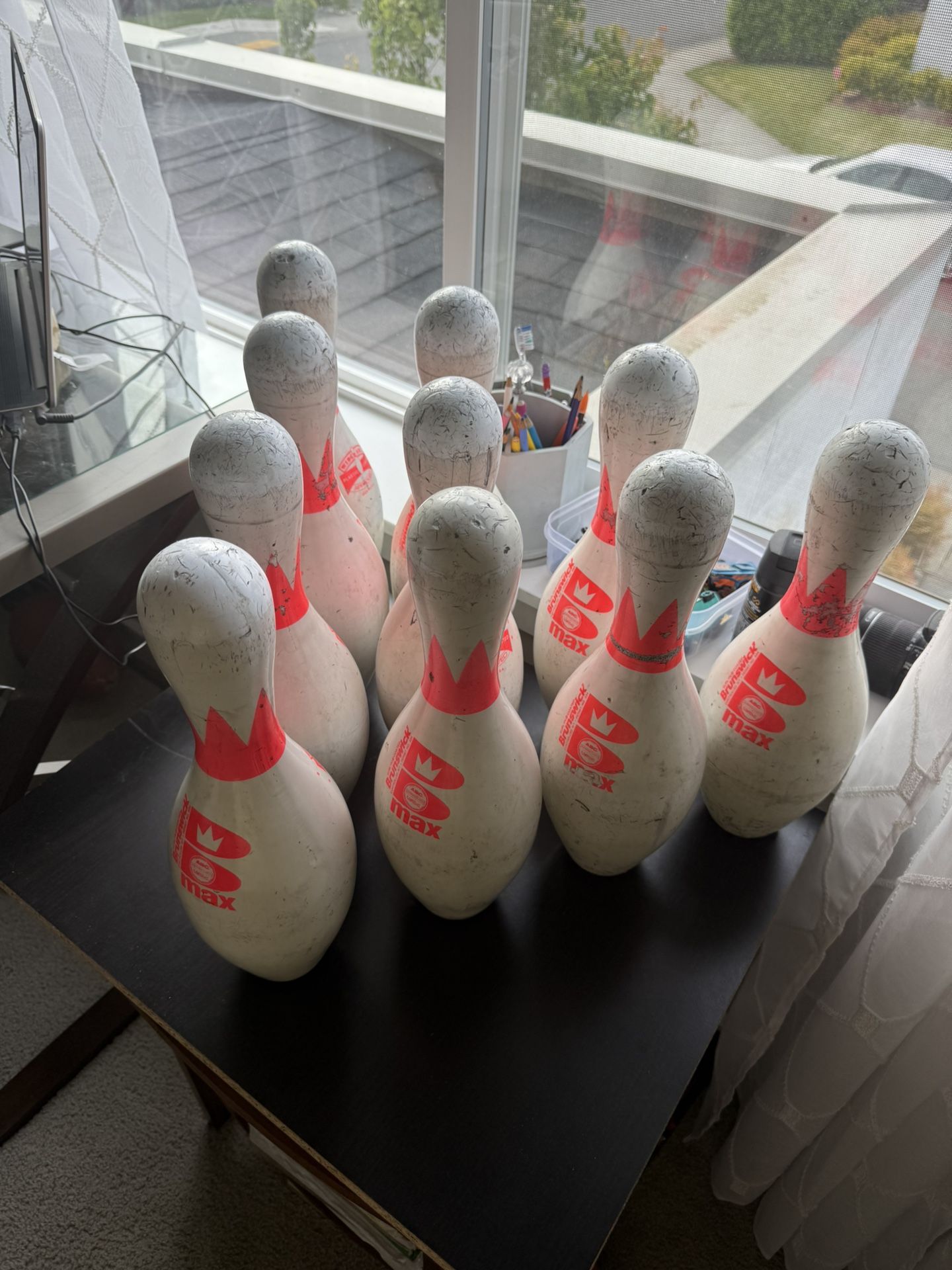 10 Brunswick Max Bowling Pins for Sale in Maple Valley, WA - OfferUp