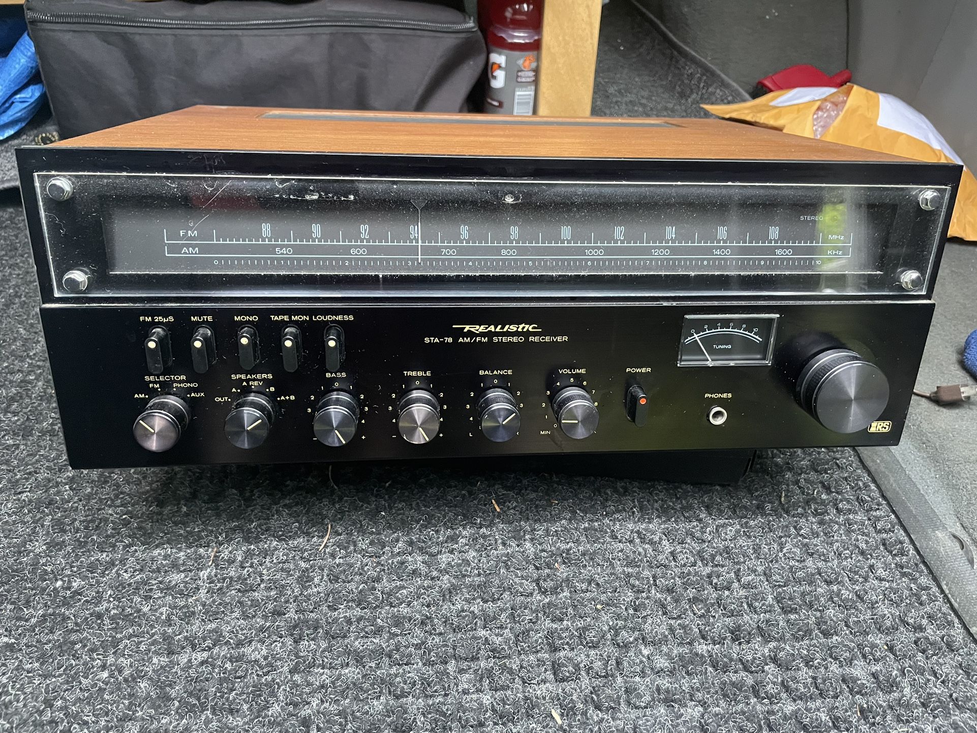 Realistic STA-78 AM/FM Stereo Reciever (1978-79) for Sale in Lynnwood ...