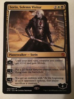 Mtg Planeswalkers Sorin