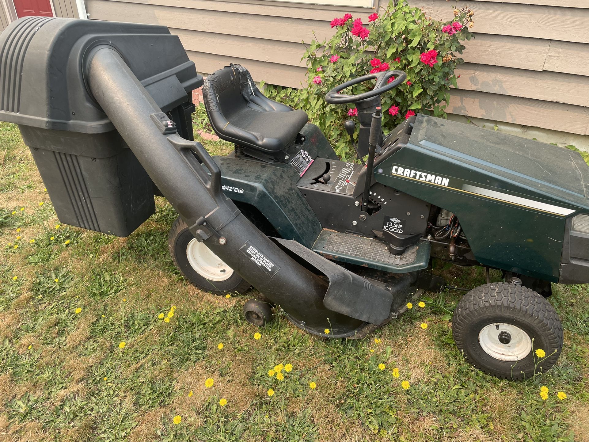 Craftsman Riding Lawnmower for Sale in Puyallup, WA - OfferUp