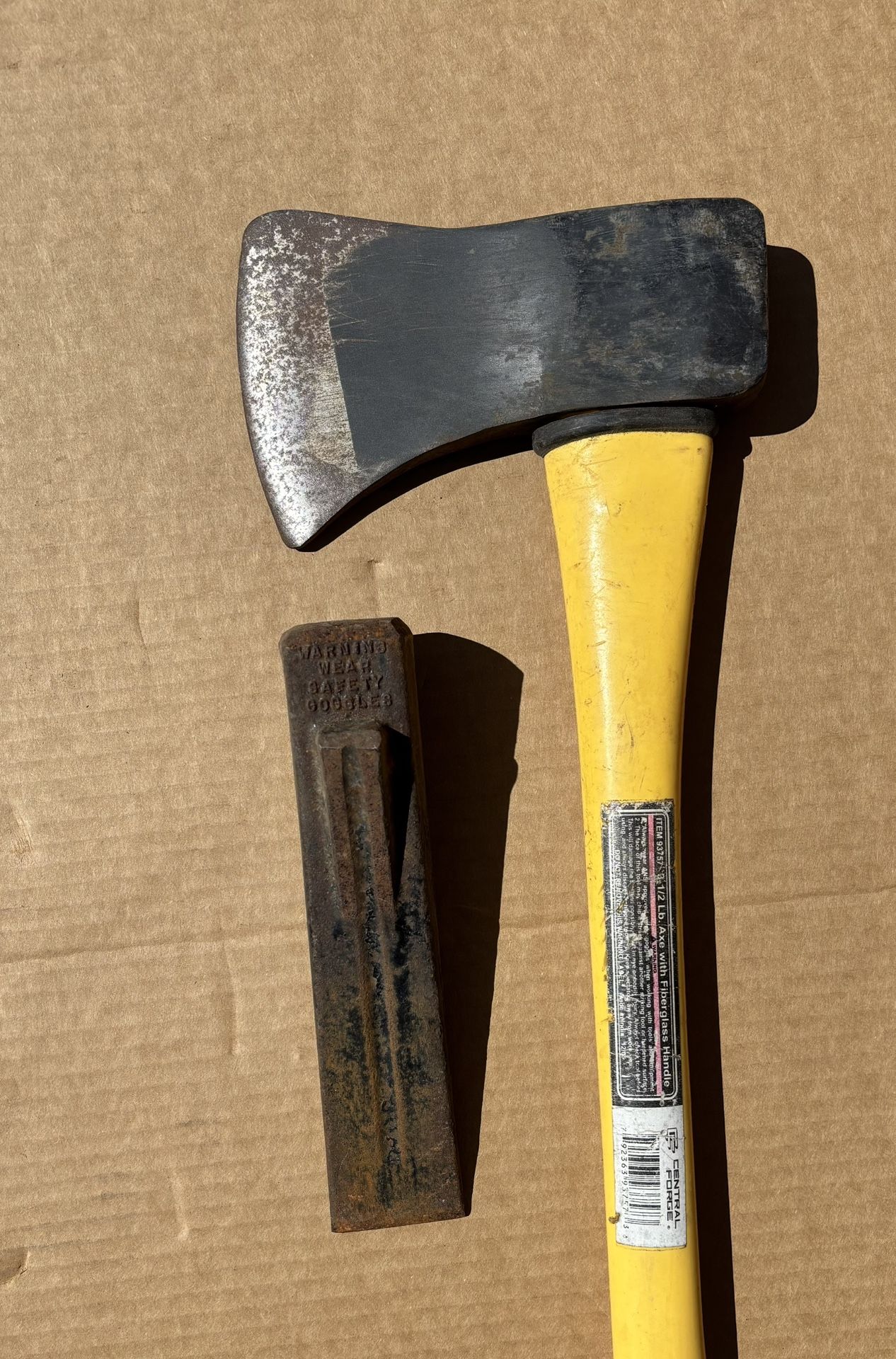 USED AXE AND SPLITTING WEDGE for Sale in Richmond, CA - OfferUp