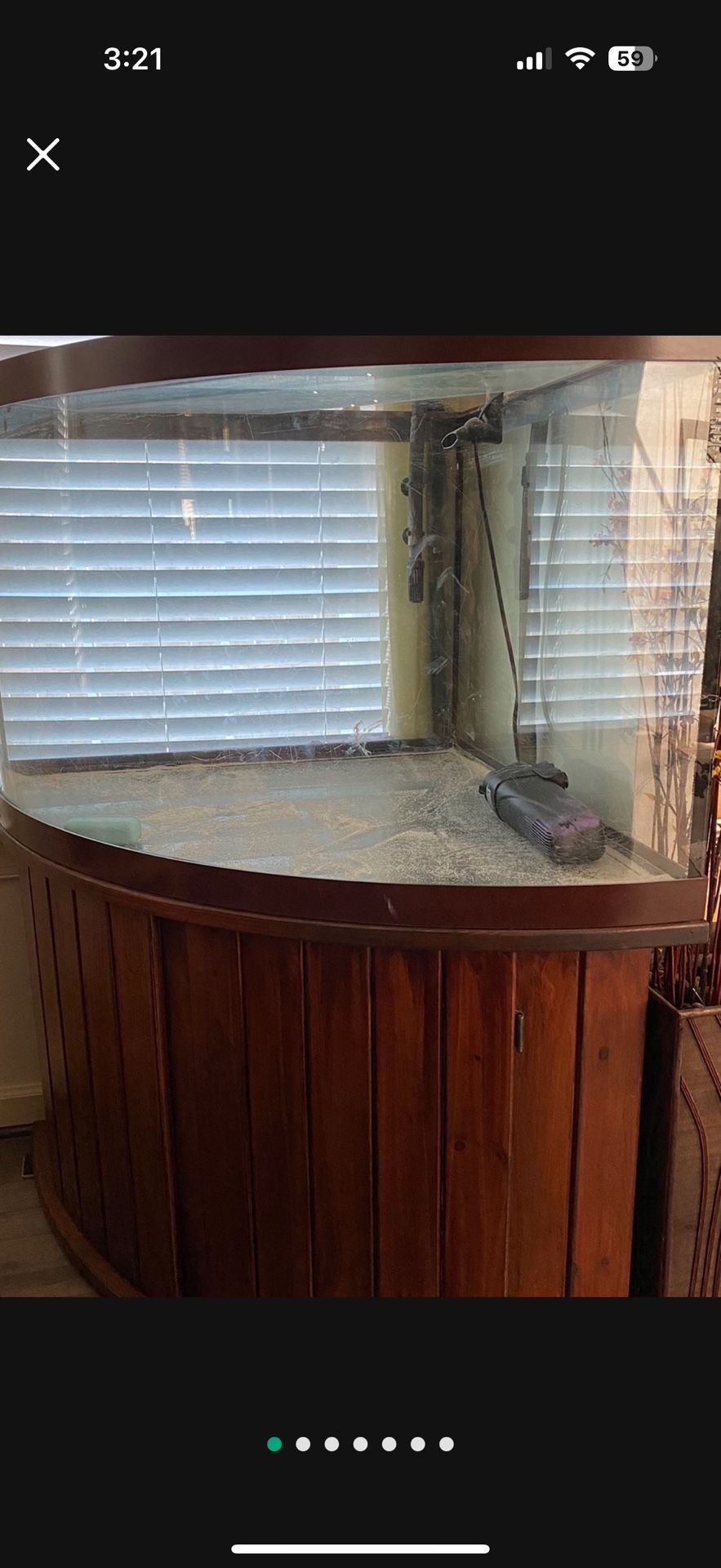 80 GAL. CORNER BOW AQUARIUM for Sale in Virginia Beach, VA - OfferUp