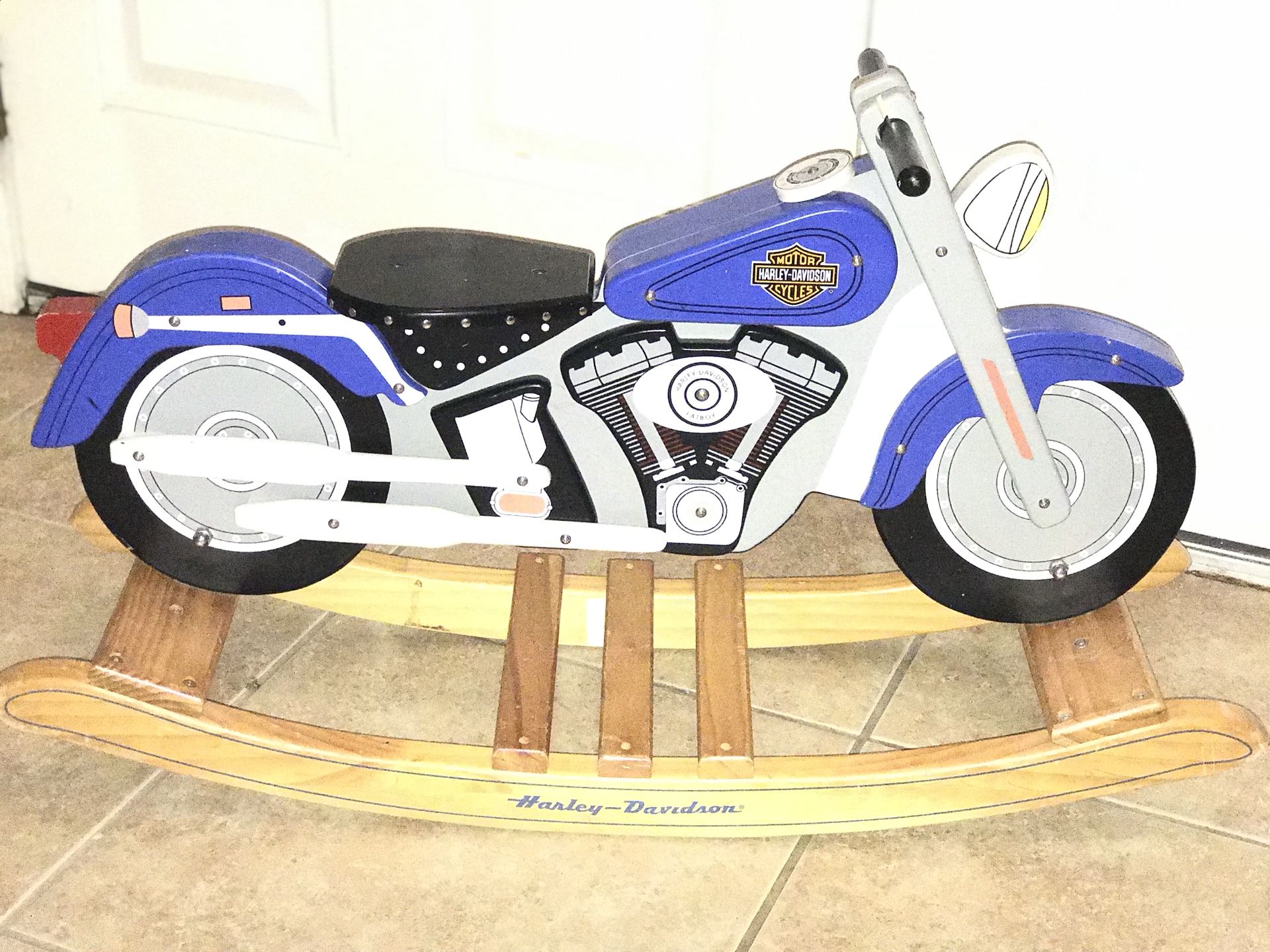Harley Davidson Motorcycle KidKraft Rocking Horse for Sale in Riverview ...