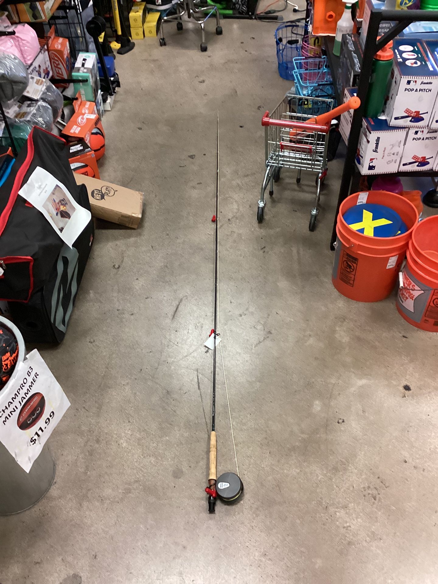 Used Orvis Clearwater Full Flex 5.0 8’6 Fishing Pole W 5/6 Reel Combo ...