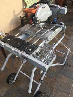 Ridgid r4090 tile saw store