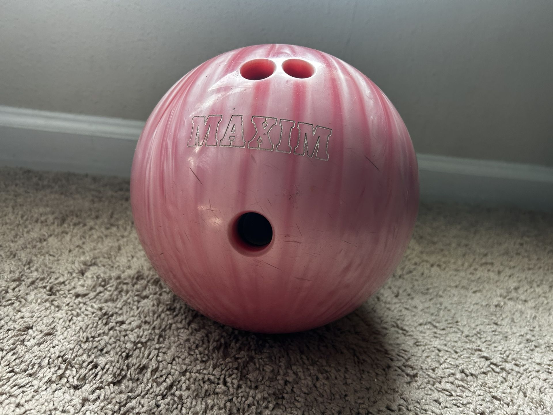 Ebonite Maxim Pink Bowling Ball for Sale in North Chesterfield, VA ...