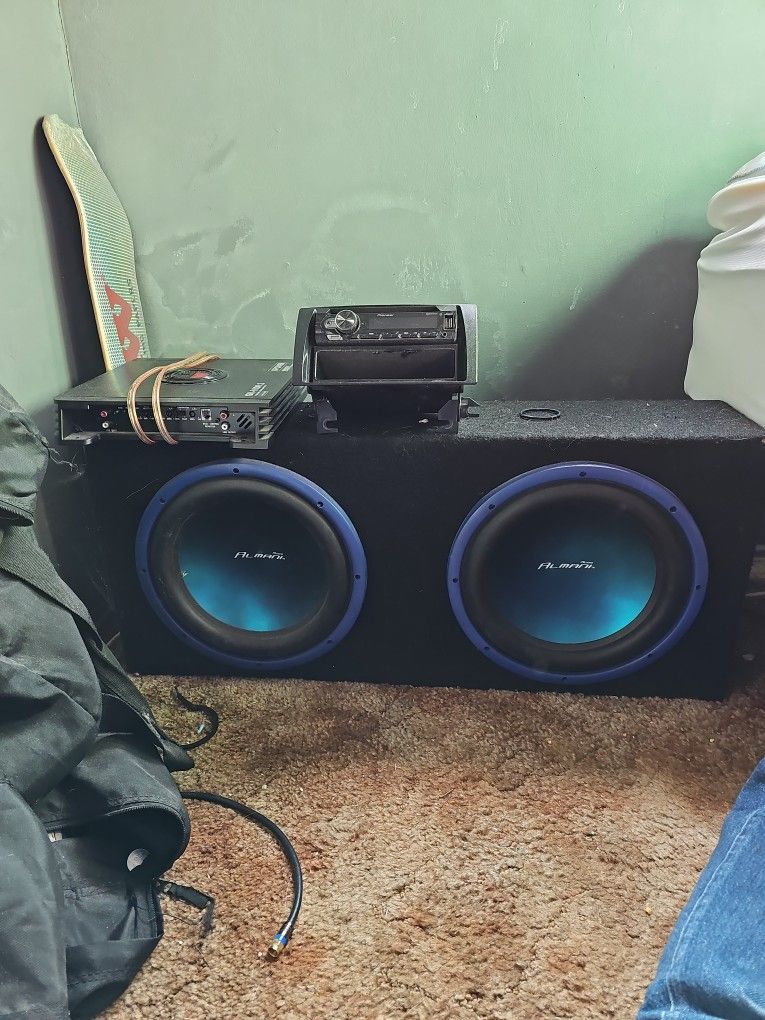 Almani Subs Pioneer Deck Gpower Amp for Sale in Fremont, CA - OfferUp