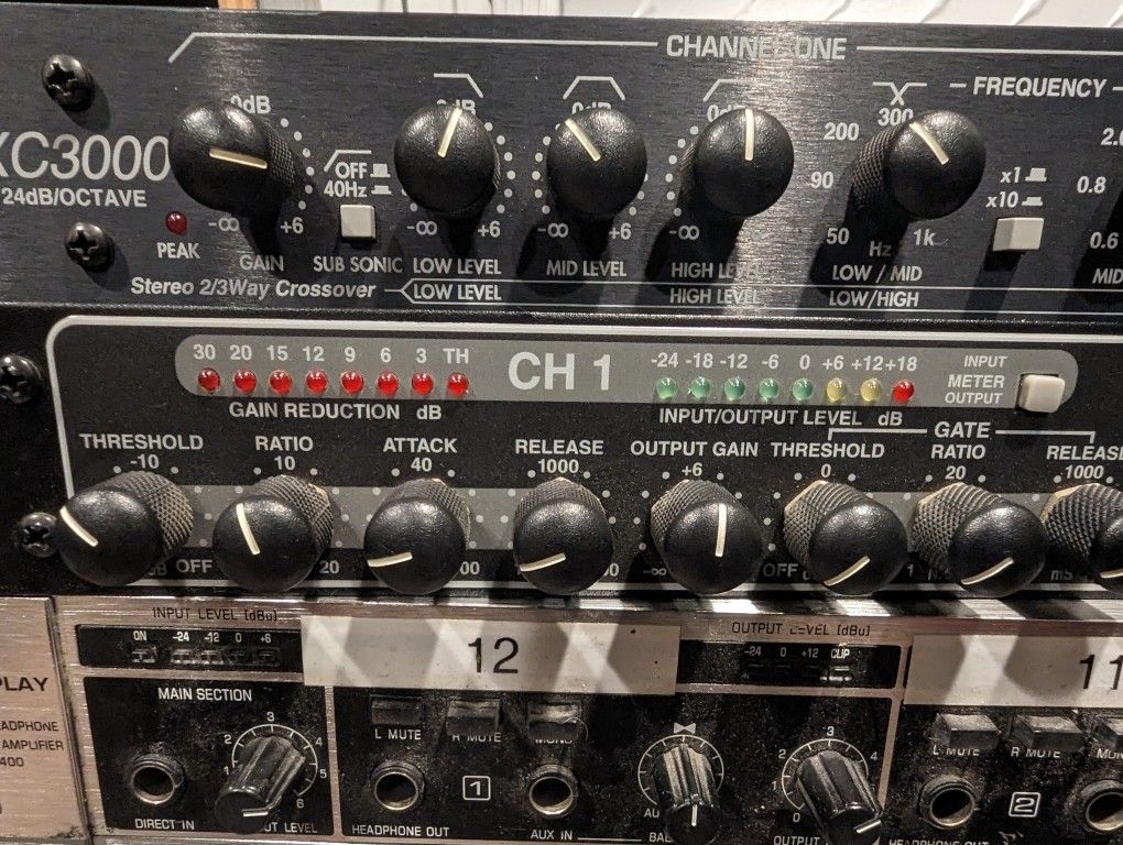 Carvin Crossover And Compressor/ Behringer for Sale in Lakewood, CA ...