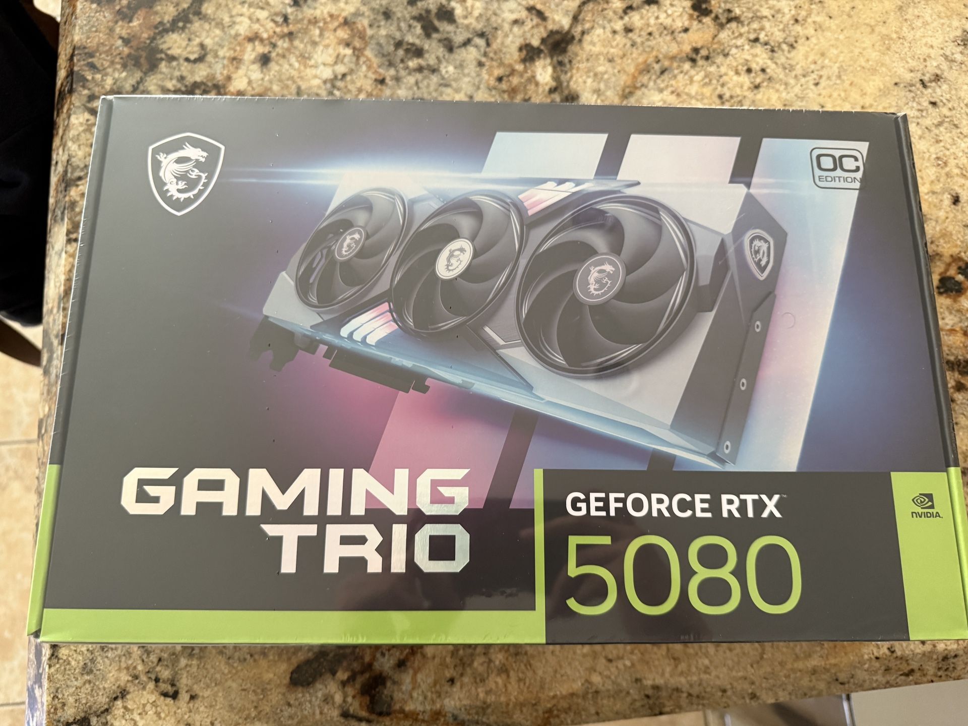 (REAL ORDER) MSI - NVIDIA GeForce RTX 5080 16G GAMING TRIO OC 16GB ...