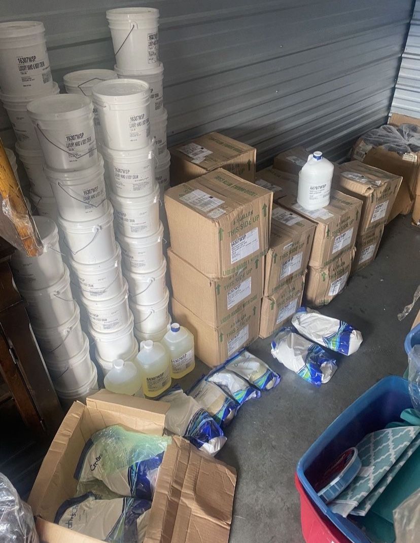 58 gallons 16307wsp luxury hand & body cream 35 gallons 64307WSP ...