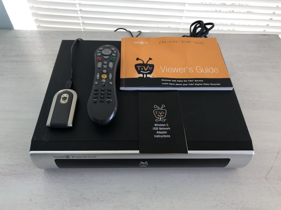 TiVo Series 2 DT (Dual Tuner); Includes LIFETIME TiVo Subscription ...