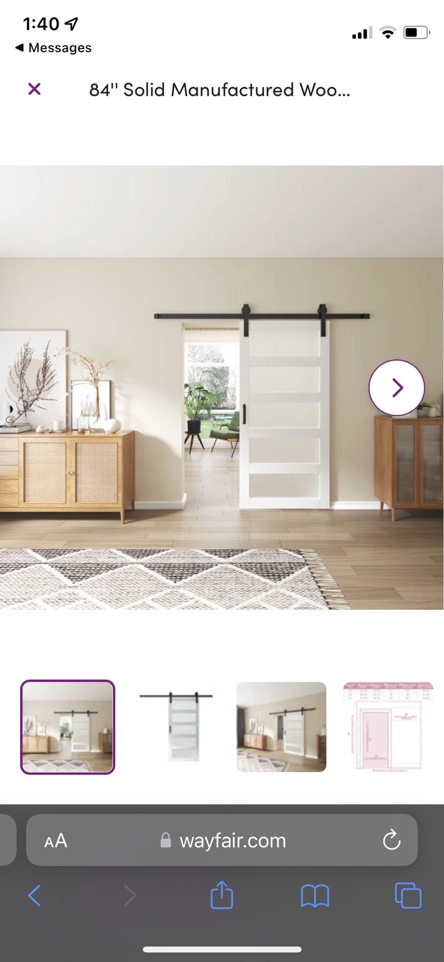 Unopened Barn Door for Sale in Sumner, WA - OfferUp