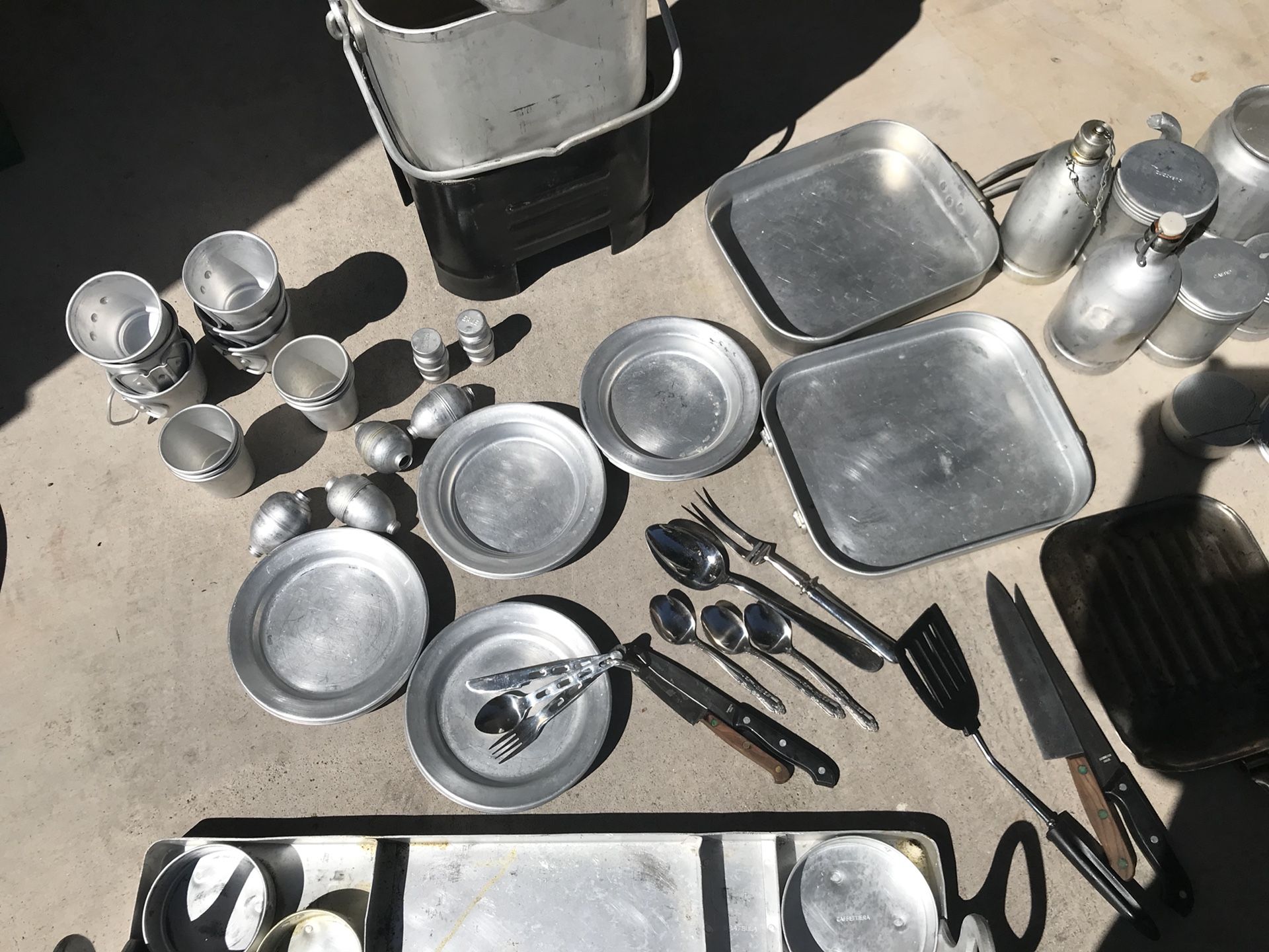 WWII ITALIAN OFFICERS MESS KIT FOR 6 OFFICERS for Sale in Hemet, CA ...