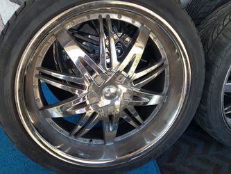 Hoyo 24" Wheels & Tires 295/35 R24 for Sale in San Diego, CA - OfferUp
