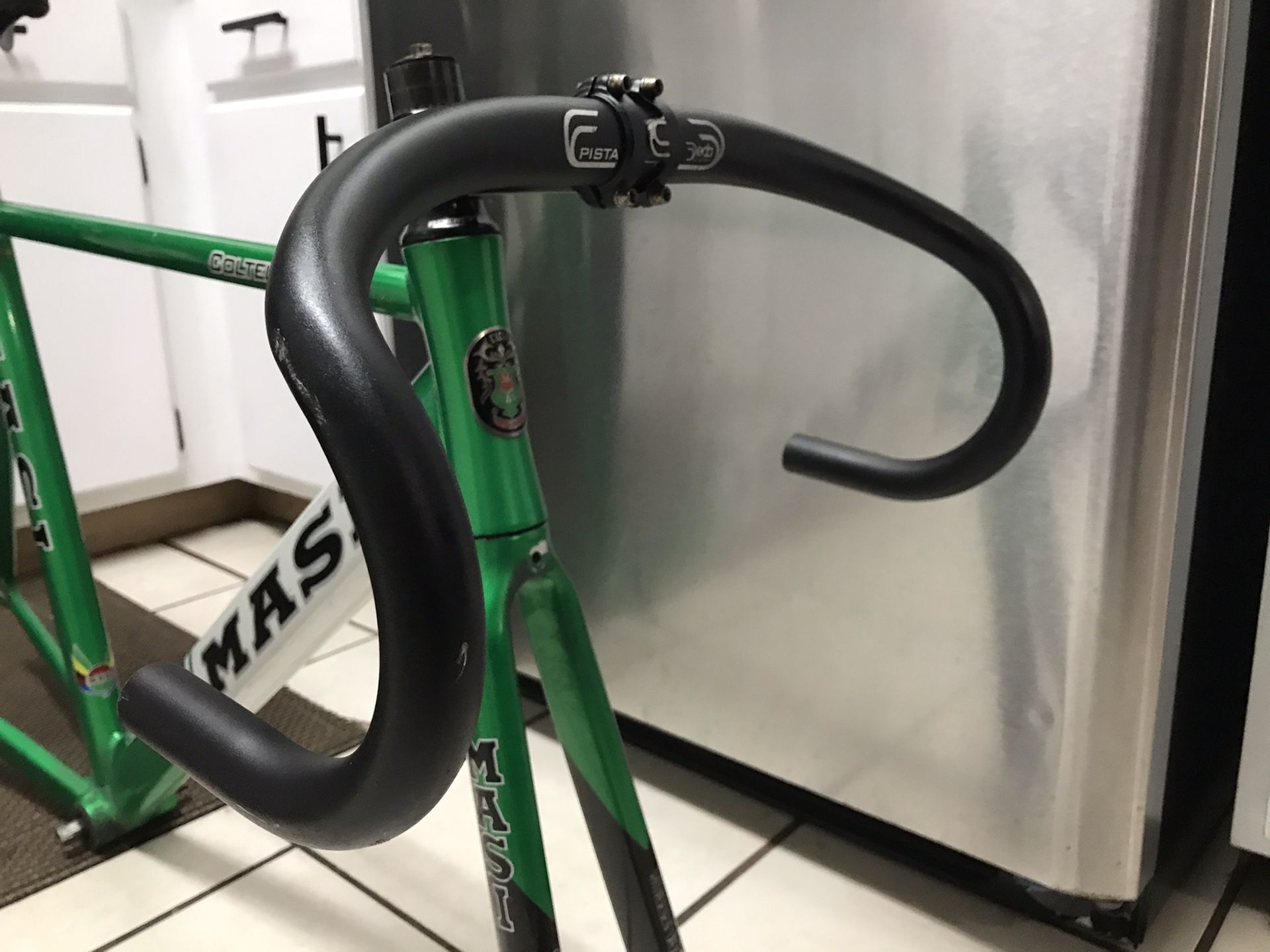 Deda pista track bars with deda zero track stem 110mm for Sale in Costa ...